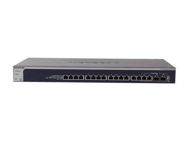 NETGEAR ProSAFE XS716T 16-Port 10-Gigabit Ethernet Smart Managed Switch ...