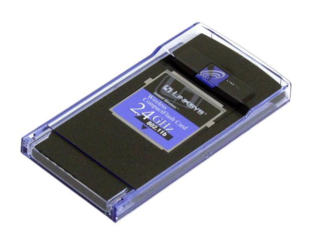 LINKSYS WCF12 IEEE 802.11b, Type I CompactFlash CompactFlash Card ...