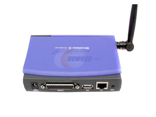 LINKSYS WPS54GU2 Wireless-G Print Server - Newegg.com