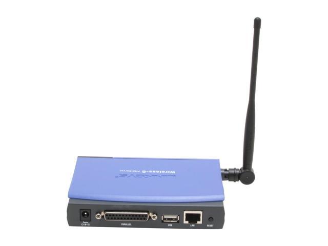 LINKSYS WPS54GU2-BP Wireless-G Print Server - Newegg.com