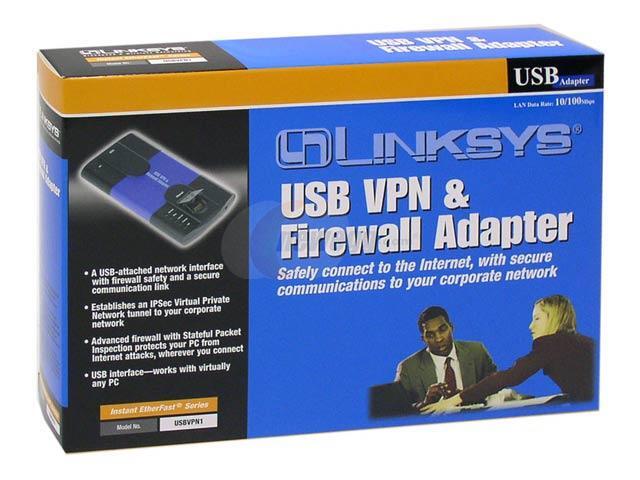 LINKSYS USBVPN1 1 x USB 1.1 VPN & Firewall Adapter - Newegg.com
