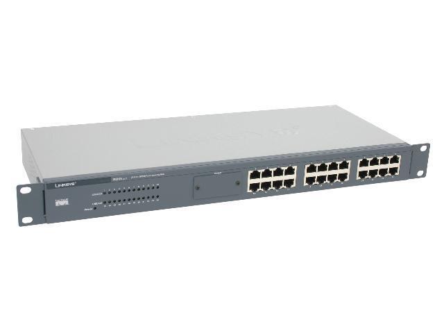 LINKSYS EF2H24 EtherFast 10/100 24-port Auto-Sensing Hub - Newegg.com
