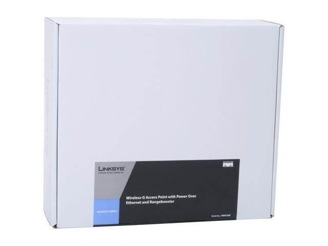 Cisco Small Business WAP200 Wireless-G Access Point - PoE/Rangebooster ...