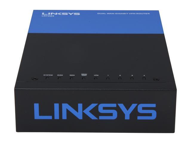 LINKSYS LRT224 Business Dual WAN Gigabit VPN Router - Newegg.com