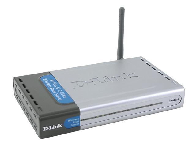 D-Link DP-G321 High Speed 2.4GHz Wireless Multi-Port Print Server - Newegg.com