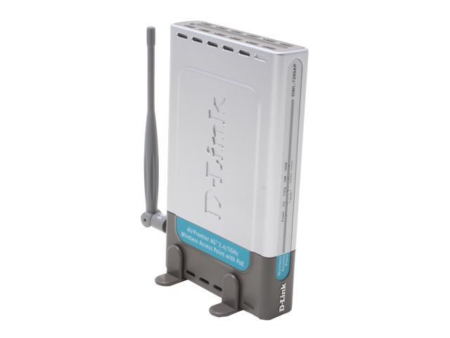 D-Link DWL-7200AP Tri-Mode Dualband 802.11a/b/g Wireless AP with PoE ...