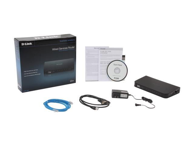 D-Link DSR-150 8-Port Fast Ethernet VPN Router - Newegg.com