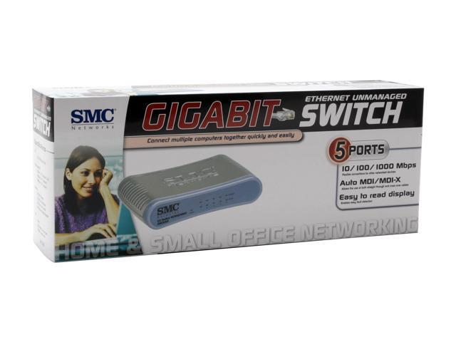 SMC LG-ERICSSON SMCGS5 Unmanaged Switch - Newegg.com