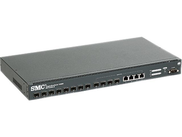 SMC LG-ERICSSON SMC8612XL3 TigerSwitch 1000 Standalone L3 Managed 12 ...