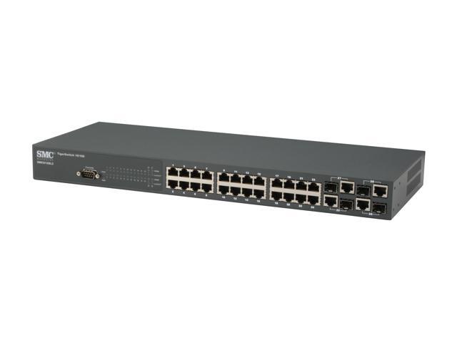 SMC LG-ERICSSON SMC6128L2 TigerSwitch Managed Layer 2 Switch - Newegg.com
