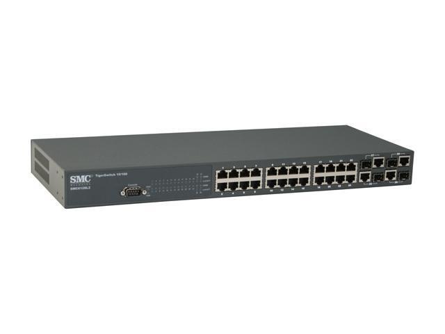 SMC LG-ERICSSON SMC6128L2 TigerSwitch Managed Layer 2 Switch - Newegg.com