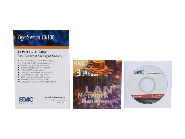 SMC LG-ERICSSON SMC6128L2 TigerSwitch Managed Layer 2 Switch - Newegg.com