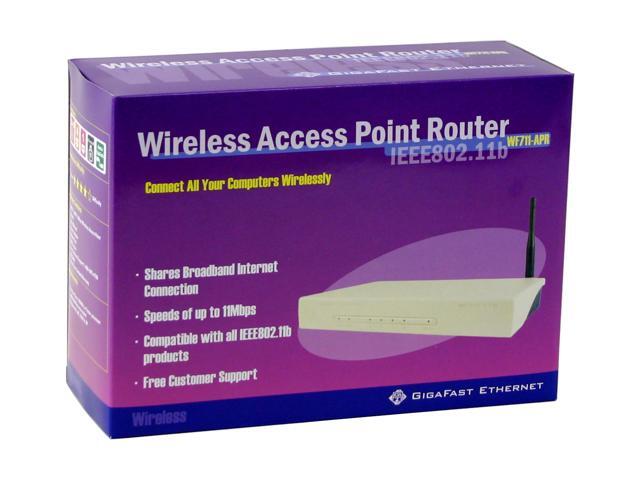 GIGAFAST WF711-APR 11Mbps Wireless Access Point Router - Newegg.com