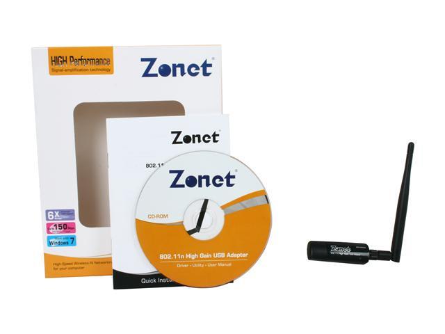 Zonet ZEW2590 USB 2.0 High Gain Wireless Adapter - Newegg.com