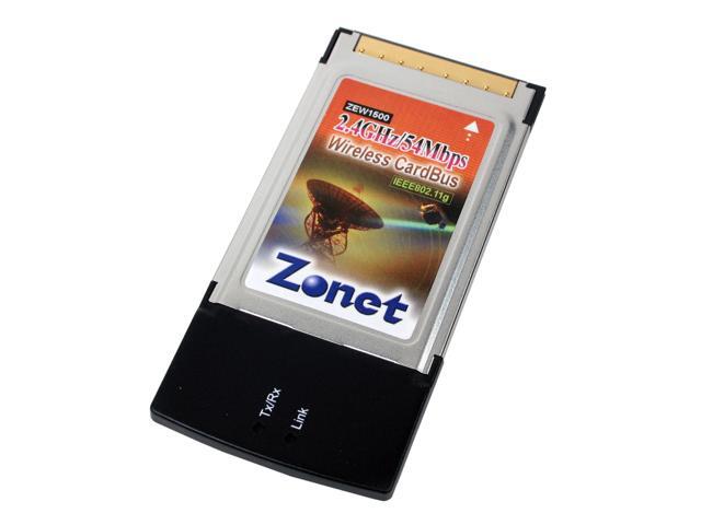 Zonet ZEW1500 Wireless LAN CardBus Adapter - Newegg.com