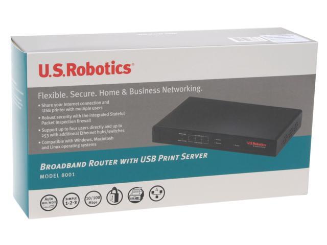 U.S. Robotics USR8001 10/100Mbps Broadband Router - Newegg.com