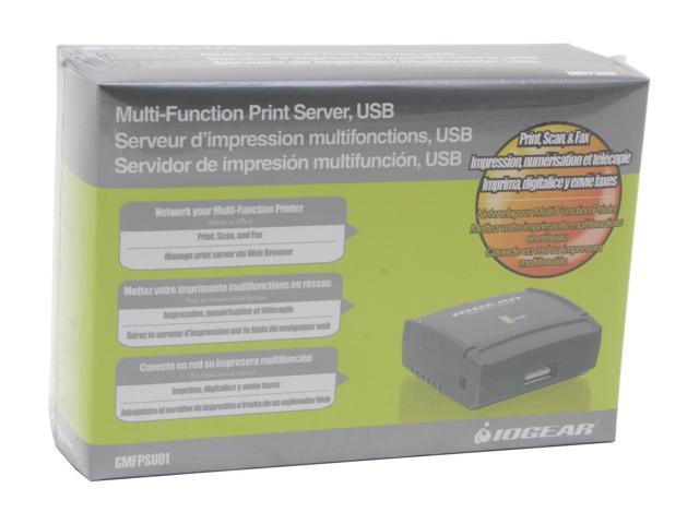 IOGEAR GMFPSU01 Multi-Function Print Server - Newegg.com