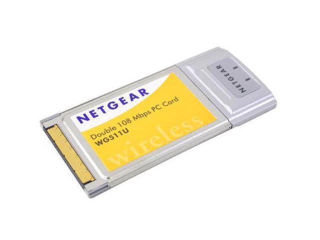 NETGEAR WG511U Double 108 Mbps Wireless PC Card - Newegg.com