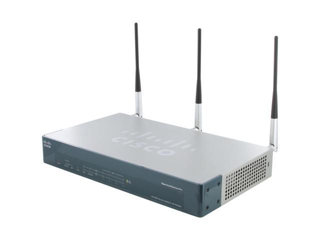 Cisco Small Business SA520W-K9 VPN Wired + Wireless Security Appliance ...