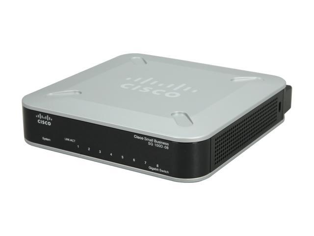 Cisco Small Business SD2008T-NA Gigabit Ethernet Unmanaged Switch SG ...