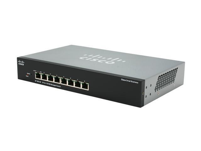 Cisco SF300-08 (SRW208-K9-NA) 8-port 10/100 Managed Switch - Newegg.com