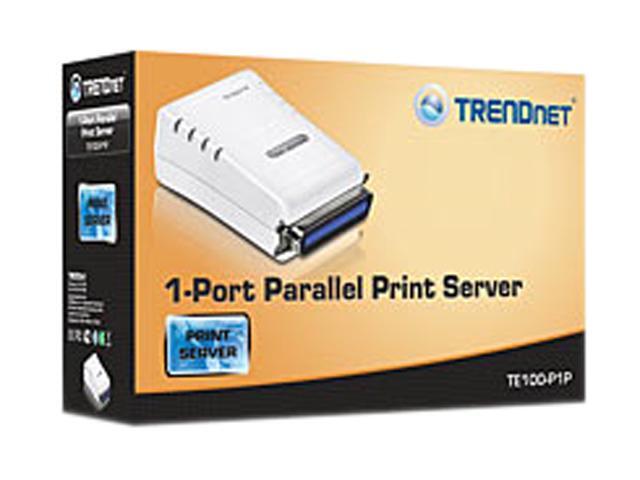 TRENDnet TE100-P1P Parallel Print Server - Newegg.com