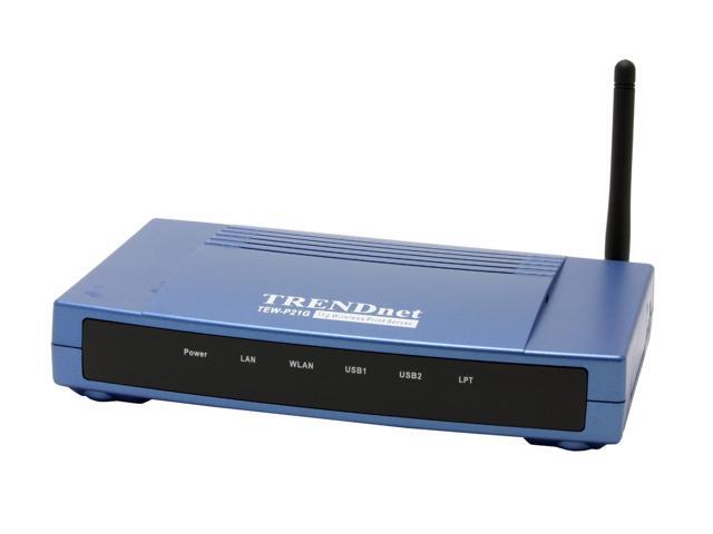 TRENDnet TEW-P21G Wireless 3-Port Print Server - Newegg.ca