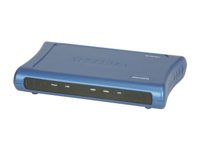 TRENDnet TE100-P21 10/100Mbps Multi-Port Print Server - Newegg.com