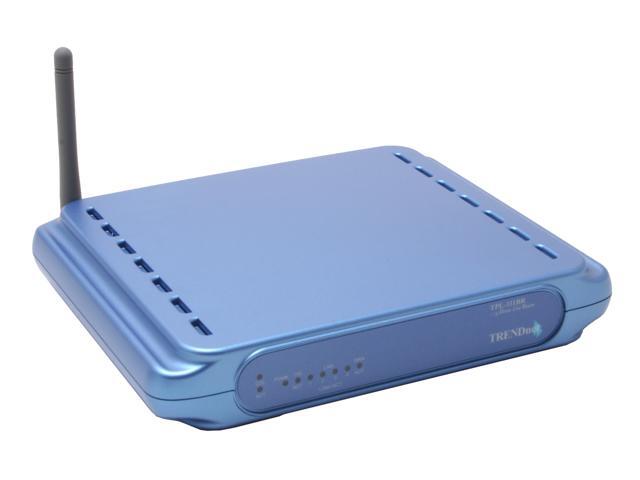 TRENDnet TPL-111BR 125Mbps 802.11g Wireless Powerline Router - Newegg.com