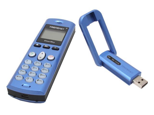 TRENDNET TVP-SP1BK ClearSky Bluetooth VoIP Phone Kit(for Skype ...