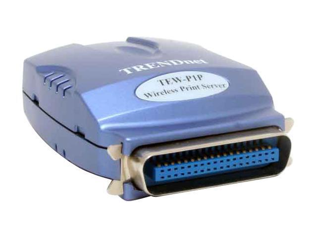 Refurbished: TRENDnet TEW-P1P Wireless Print Server with 1 Parallel ...
