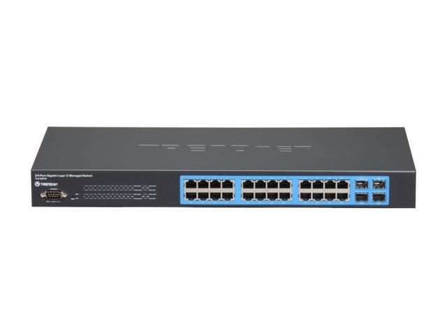 TRENDnet TL2-G244 Managed Layer 2 Gigabit Ethernet Switch. Limited Life Time Warranty - Newegg.com
