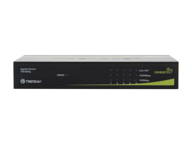 Open Box: TRENDnet TEG-S50G Gigabit GREENnet Switch - Newegg.com