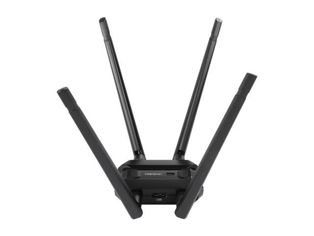 TRENDnet AC1900 High Power Dual Band Wireless USB Adapter, TEW-809UB ...