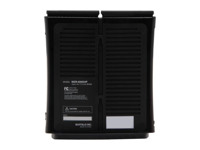BUFFALO WZR-600DHP AirStation HighPower N600 Gigabit Dual Band Wireless ...