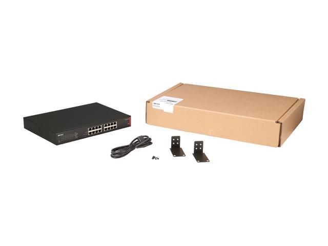 Buffalo BS-GU2016P 16-Port Gigabit Green Ethernet PoE Switch - Newegg.com