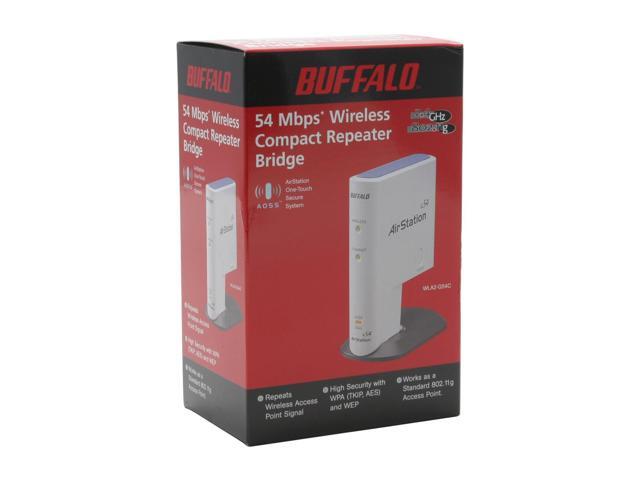 BUFFALO WLA2-G54C Wireless Compact Repeater Bridge - Newegg.com