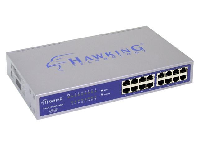 HAWKING HFS16T Rack Mount Switch - Newegg.com