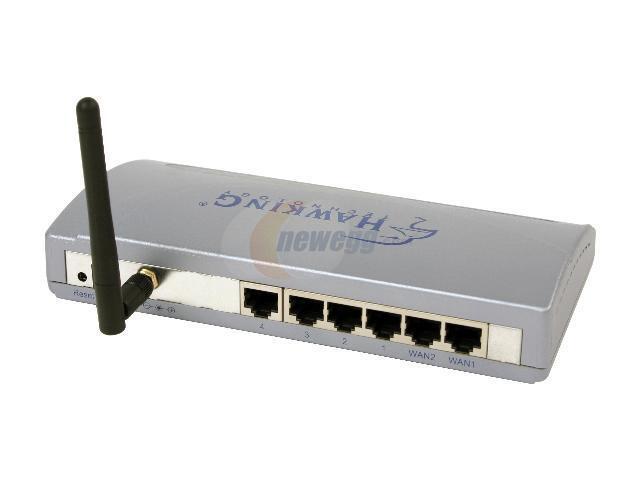 HAWKING H2WR54G Wireless Dual WAN Firew al l Router - Newegg.com
