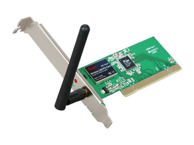 Rosewill RNX-N150PC Wireless Adapter (1T1R) IEEE 802.11b/g/n PCI 2.2 Up ...