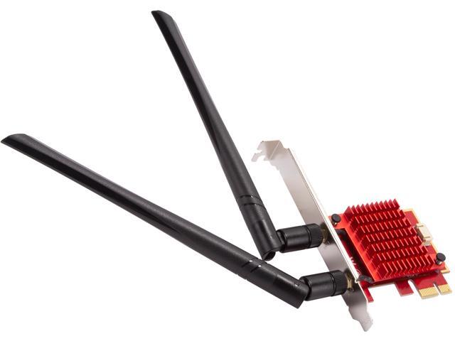 Rosewill PCI-e WiFi 6 Network Card AX3000Mbps Bluetooth 5.0 Adapter ...