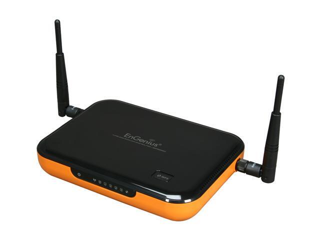 EnGenius ESR9855G Multimedia Enhanced Wireless N Gigabit Router up to ...