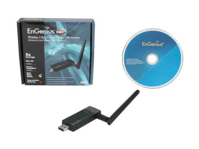 EnGenius EUB9603EXT USB 2.0 Wireless N Adapter with High Gain ...