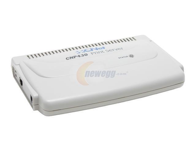 CNet CNP430 Fast Ethernet Print Server - Newegg.com