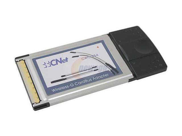 CNet CWC-854 Smart Wireless-G CardBus Adapter - Newegg.com