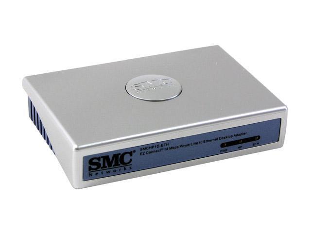 SMC LG-ERICSSON SMCHP1D-ETH EZ Connect 14 Mbps Powerline to Ethernet ...
