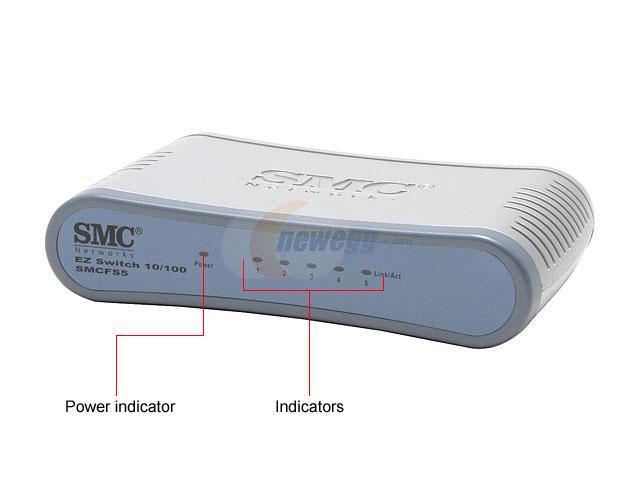 SMC LG-ERICSSON SMCFS5 Unmanaged 5 Ports Compact Switches - Newegg.com