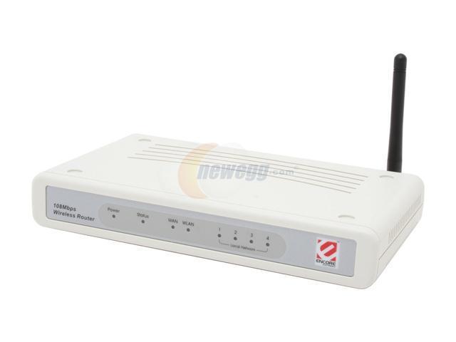 ENCORE ENHWI-SG Wireless Super-G Router - Newegg.com