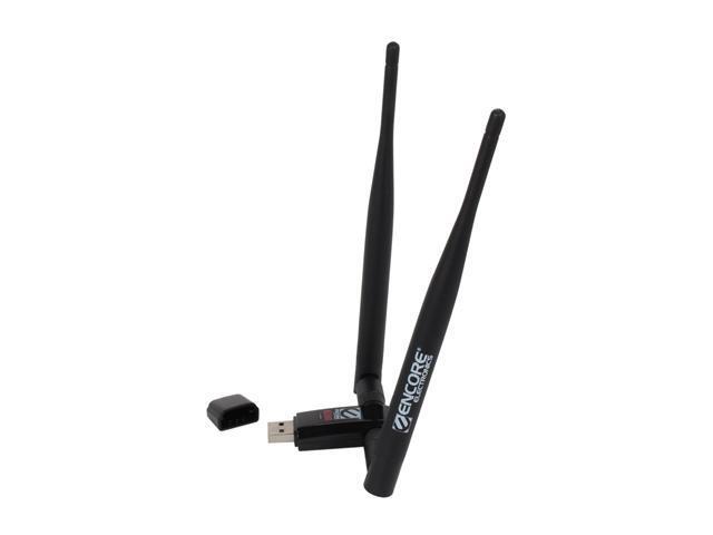 ENCORE ENUWI-2XN45 Wireless N300 Adapter with Two 5 dBi antennas, IEEE ...