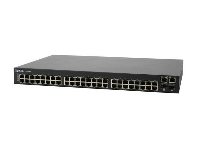 ZyXEL ES-3148 Managed L2+ Ethernet Switch - Newegg.com